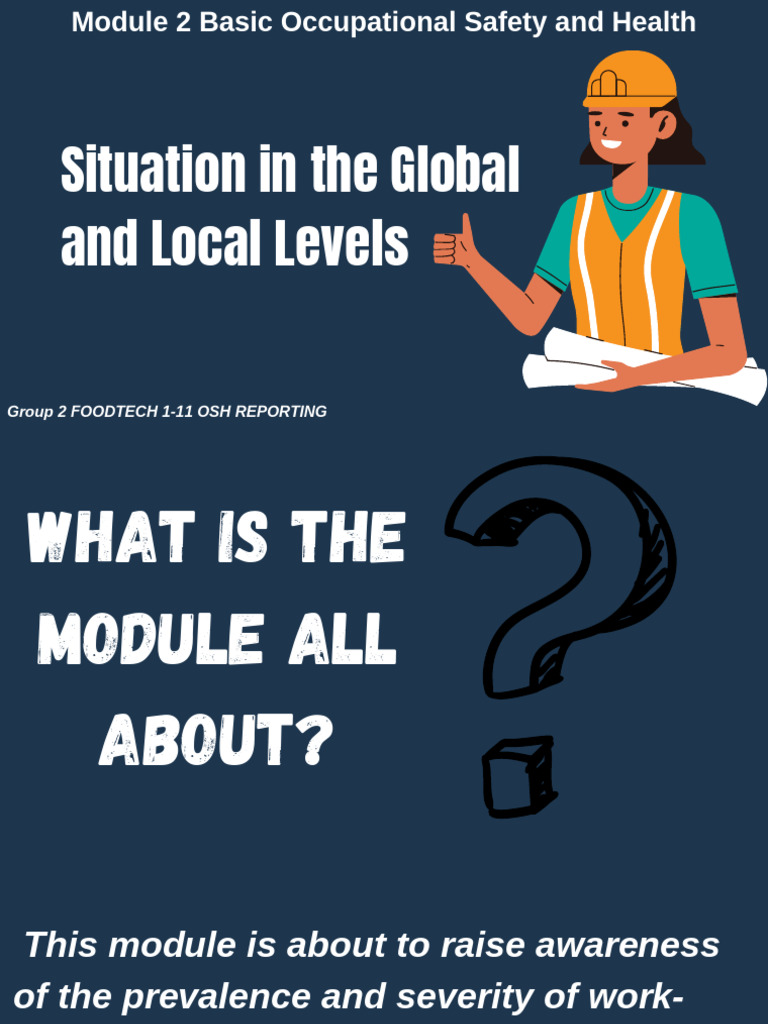 Global and Local OSH Awareness Report | PDF | Occupational Safety And ...