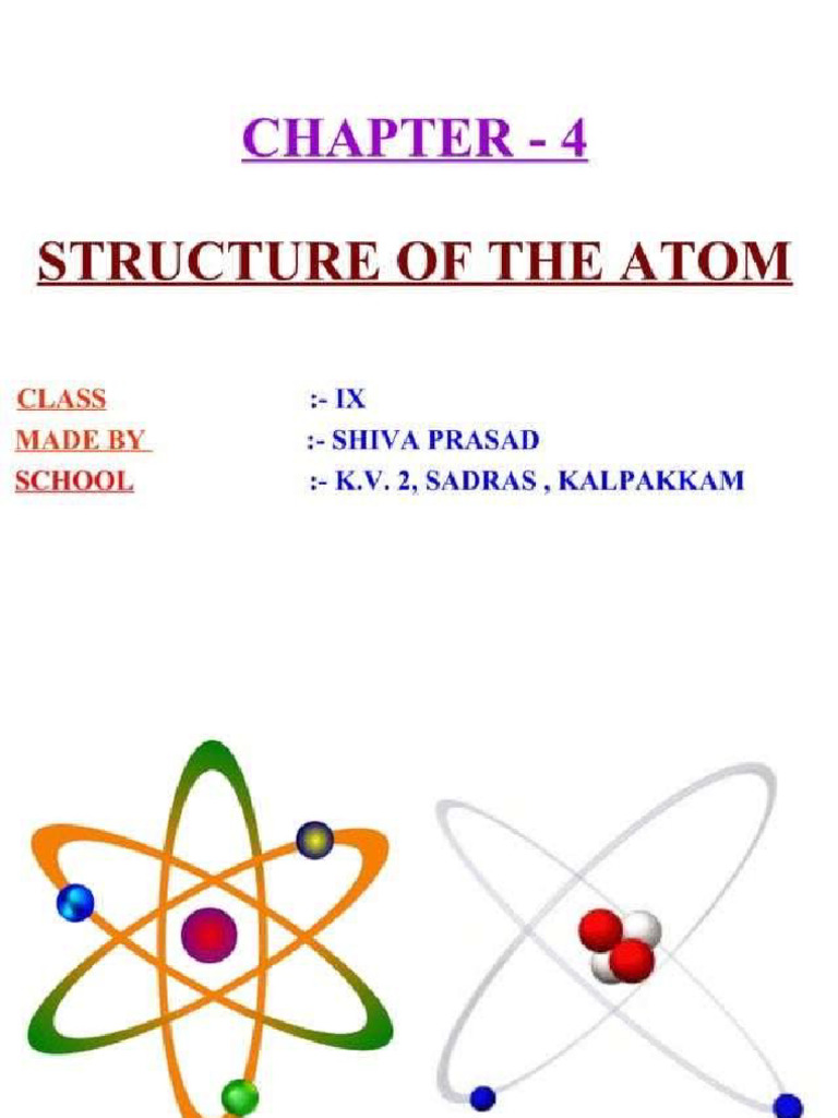 structure of atom | PDF