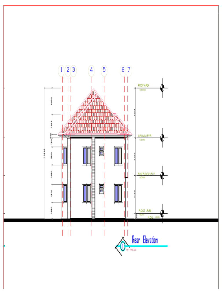 Roof Apex: Not To Scale | PDF