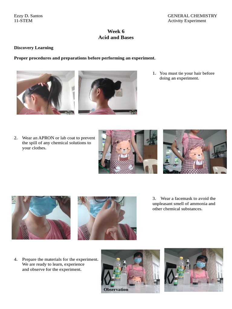 Experiment Individual 1 | PDF