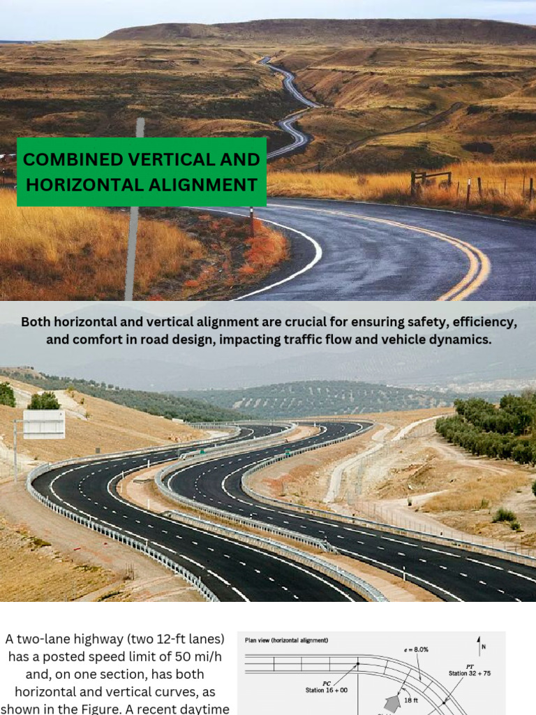 Combined Vertical and Horizontal Alignment 1 | PDF
