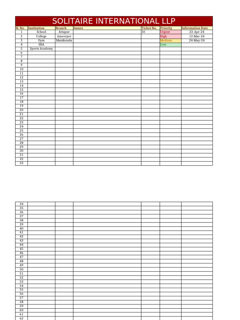 Maintenance Follow Up Log Book | PDF