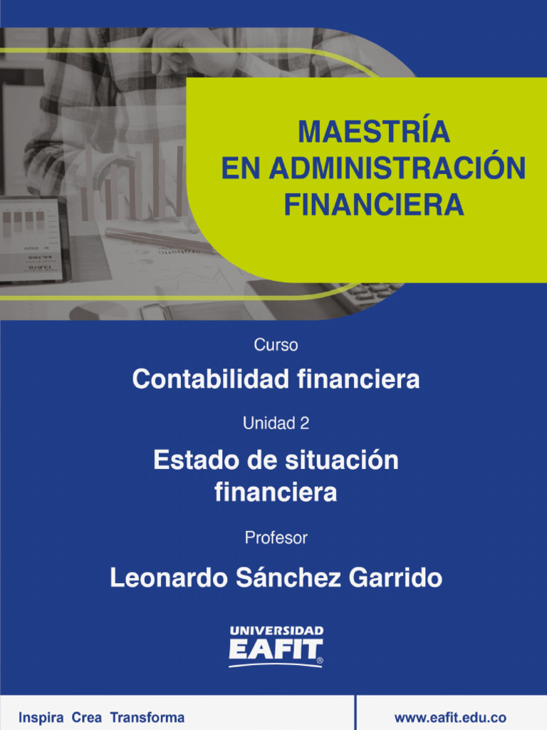 Unidad 2 - Memorias - Estado de SituacioÌn Financiera MAF | PDF