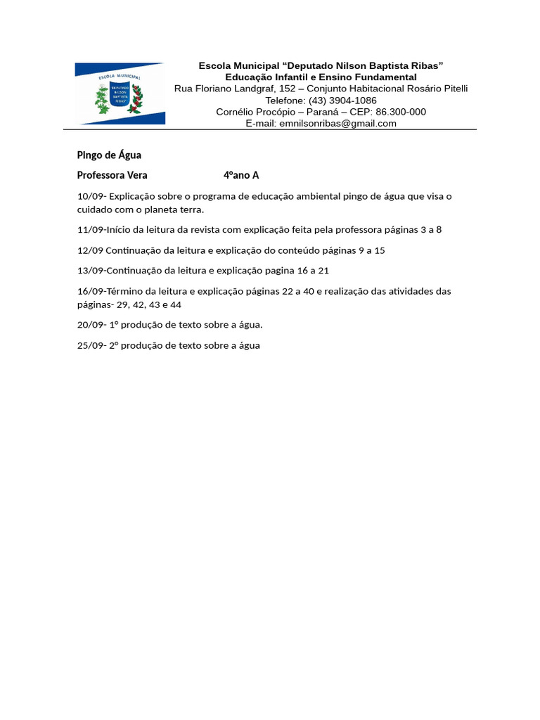 Pingo de Água | PDF