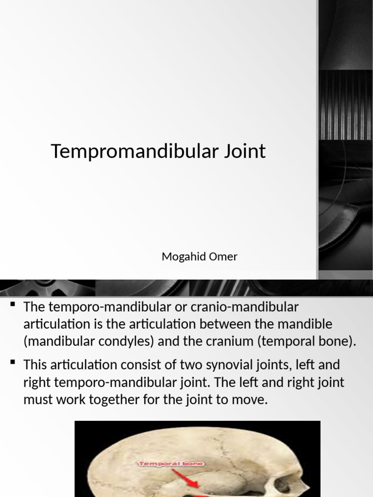 TMJ Anatomyv& Disorders Moga | PDF