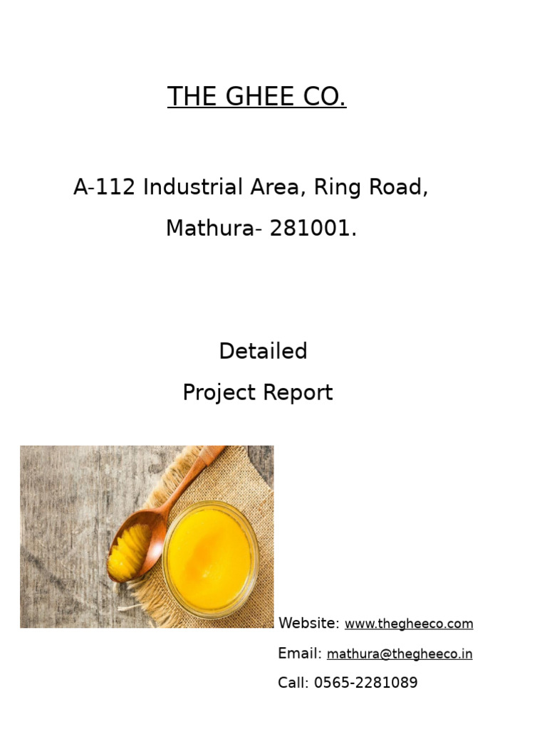 The Ghee Final | PDF