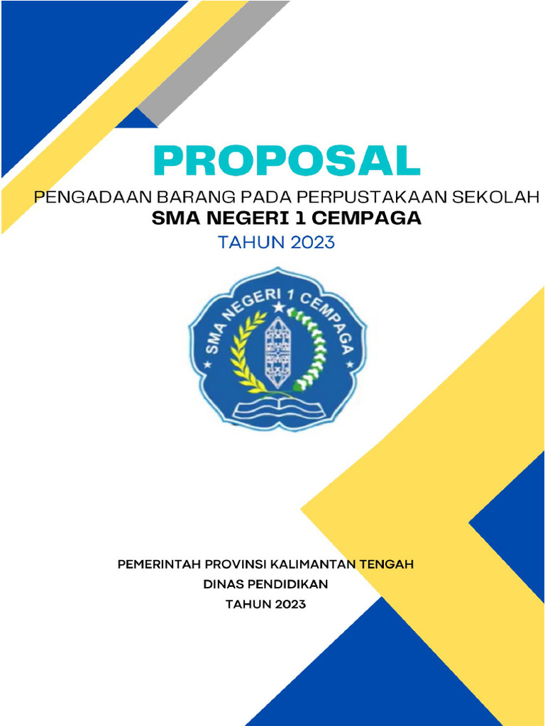 Proposal Pengadaan Barang | PDF