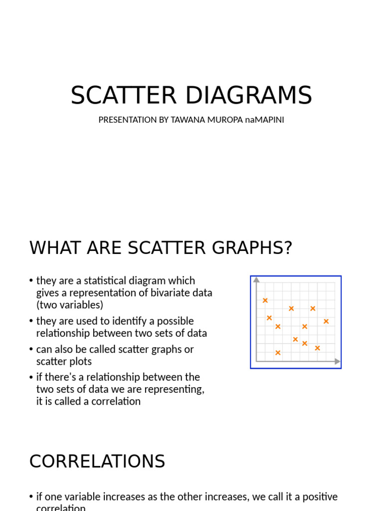 Scatter Diagrams | PDF