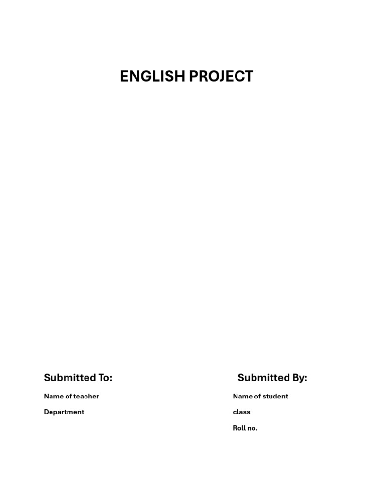 English Project Guide Line, Grade 8 | PDF | Art