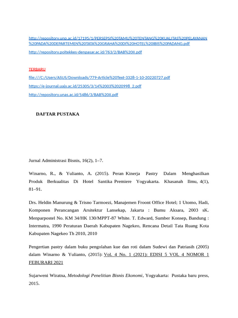 Referensi Skripsi | PDF