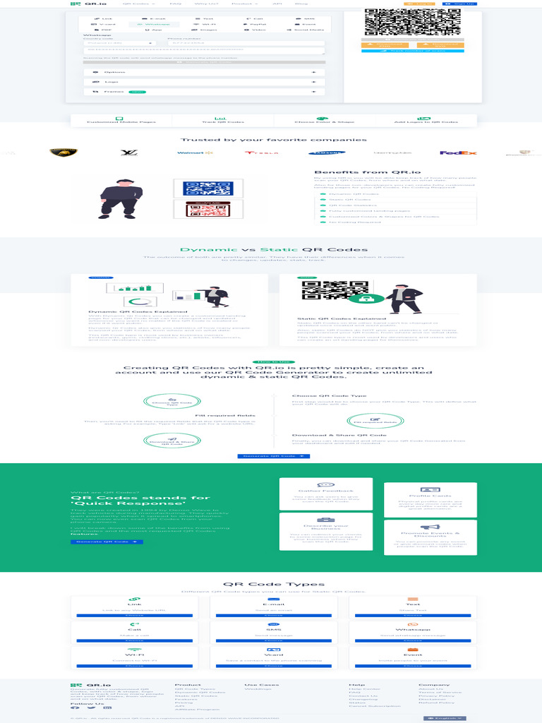 QR - Io - QR Code Generator - Create QR Codes | PDF