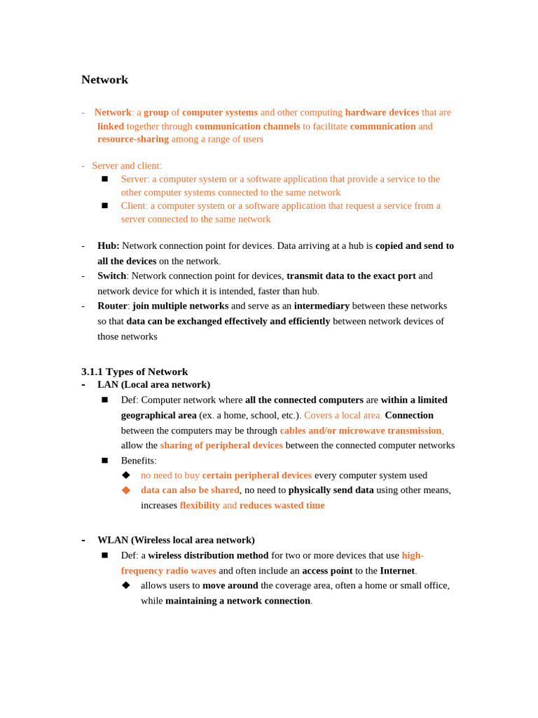 Networking | PDF