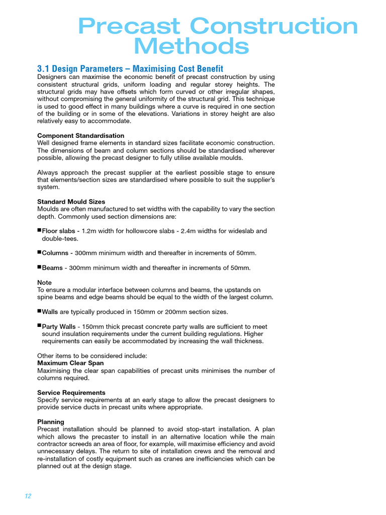 Precast-Concrete-Frame-Guide 14 | PDF