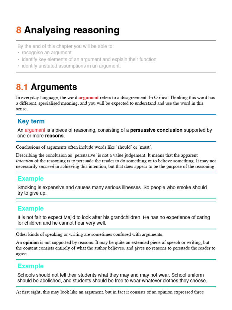 Thinking Skills - 232-233 | PDF