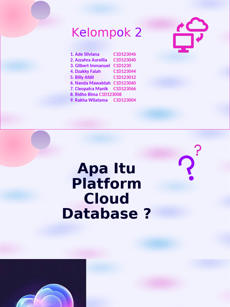 Platform Cloud Database | PDF
