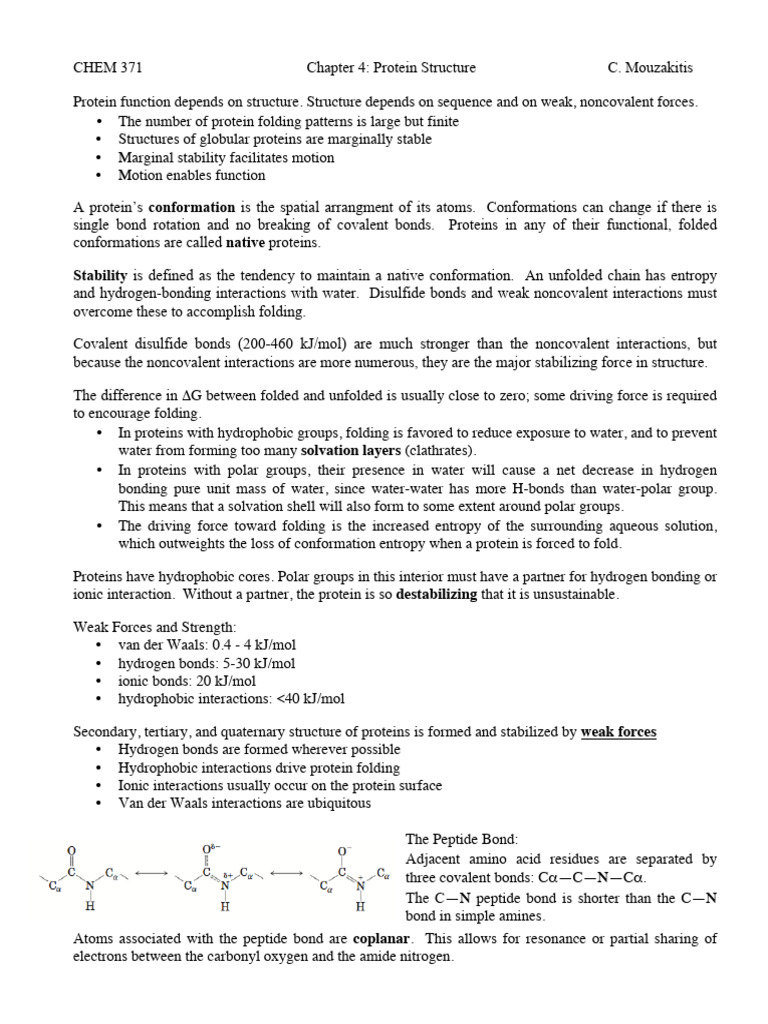 371 - Chapter 4 Outline | PDF