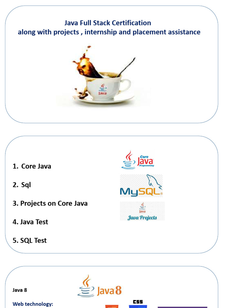Java Full Stack | PDF