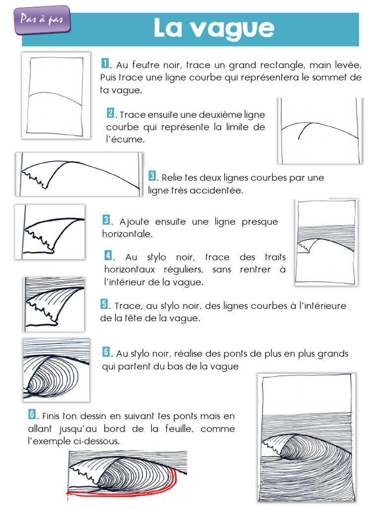 Pas A Pas La Vague 1 | PDF