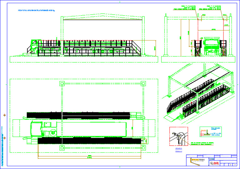 Wpe 320 013 3 Plataforma Balança Jal Layout Geral | PDF