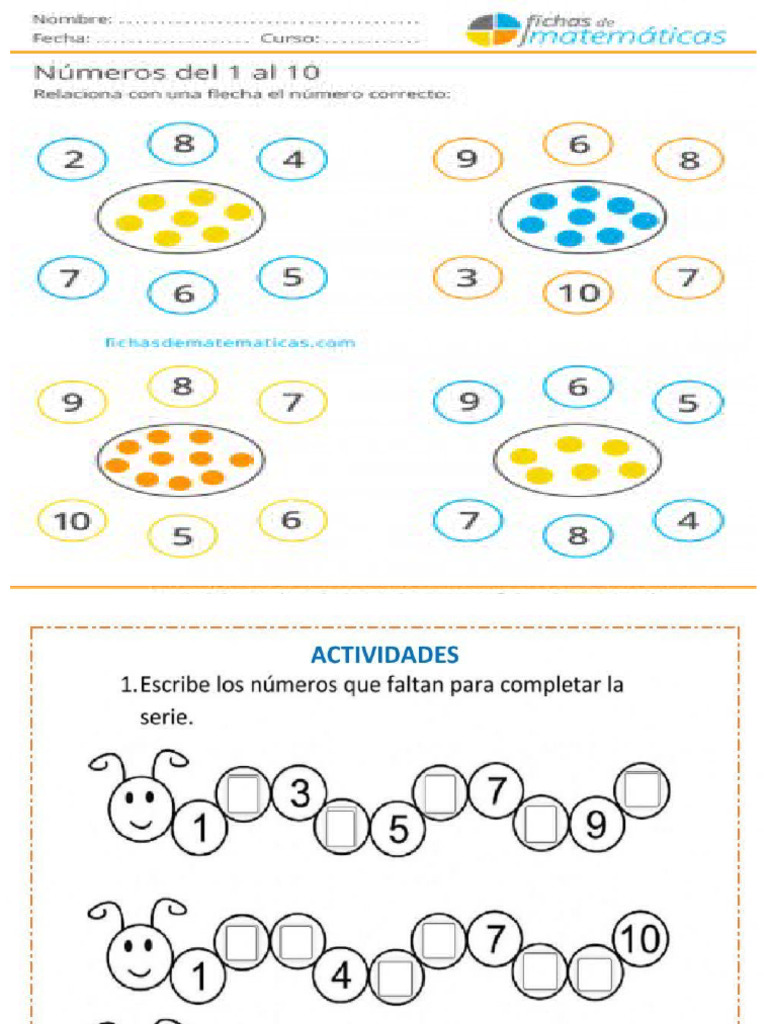 Números Hasta El 10 | PDF