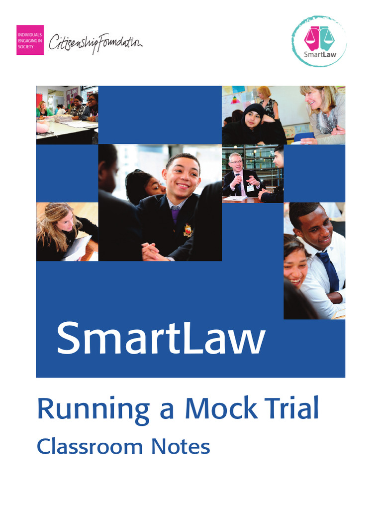 Running A Mock Trial Classroom Notes Crown Court 3 | PDF