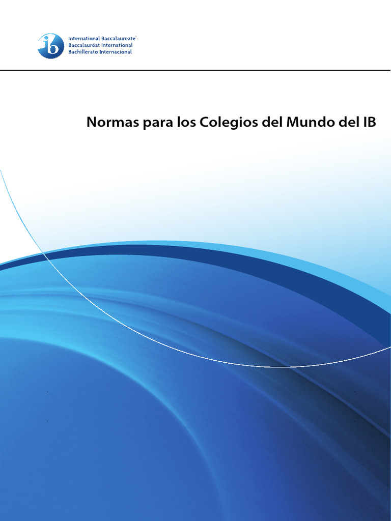 Rules For Ib Schools Es 2020 | PDF
