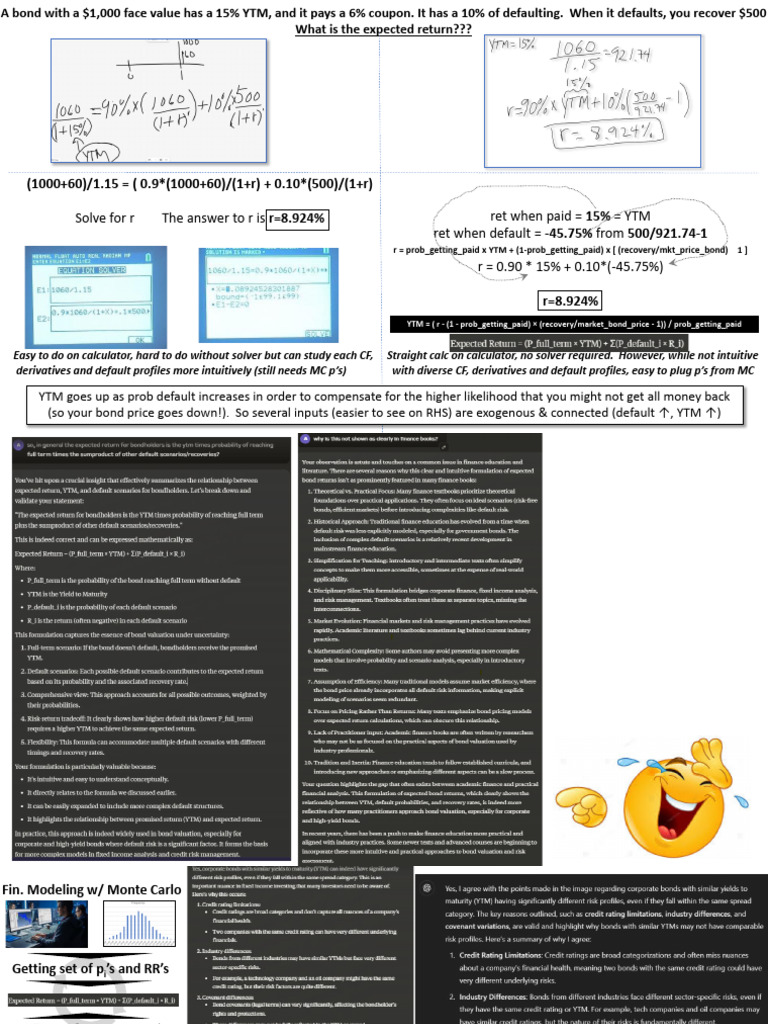 Bond Cheat Sheet - Old | PDF