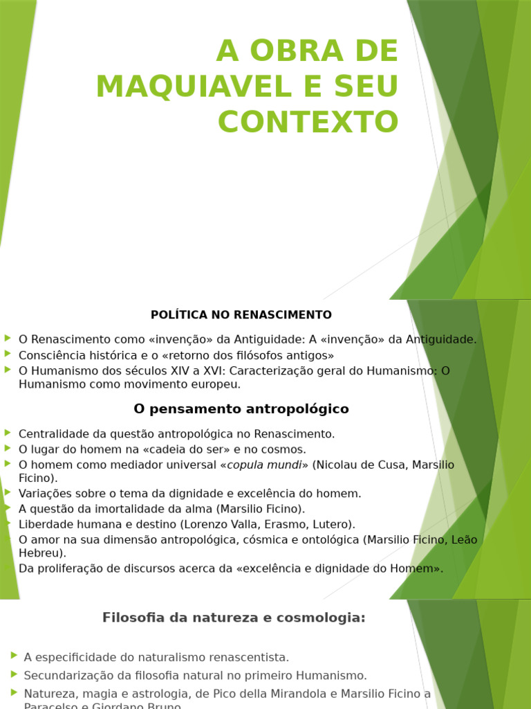 Maquiavel e Bodim | PDF