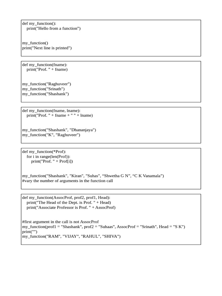 Week-3 Class Programs | PDF