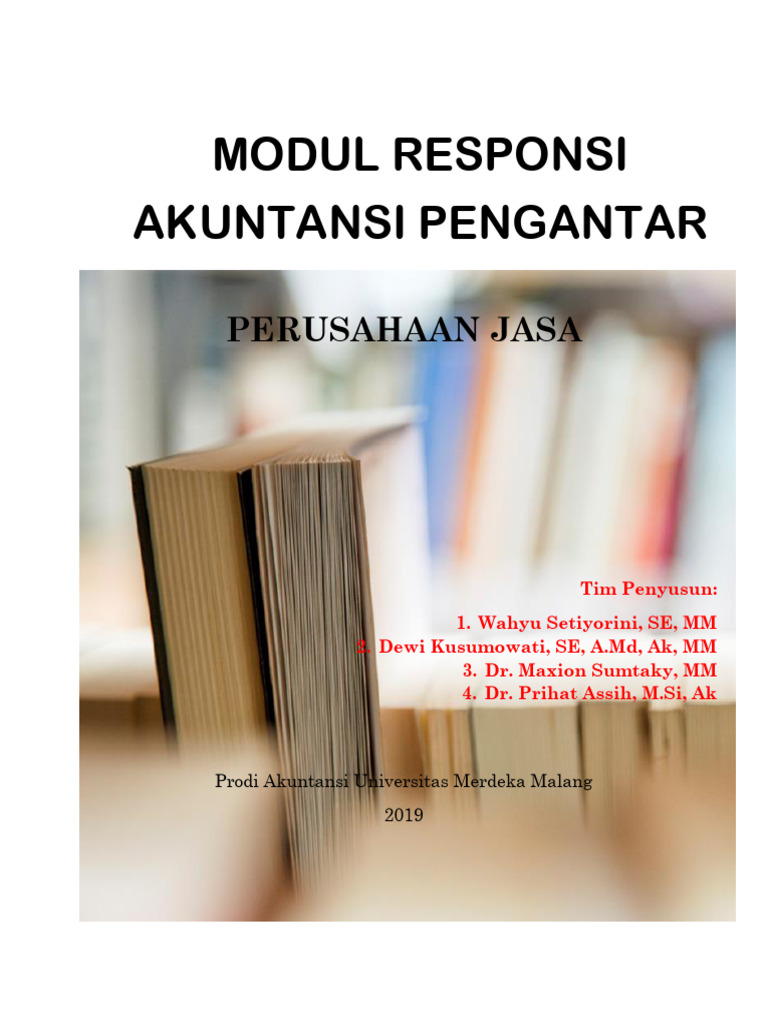 Modul Perusahaan Jasa | PDF