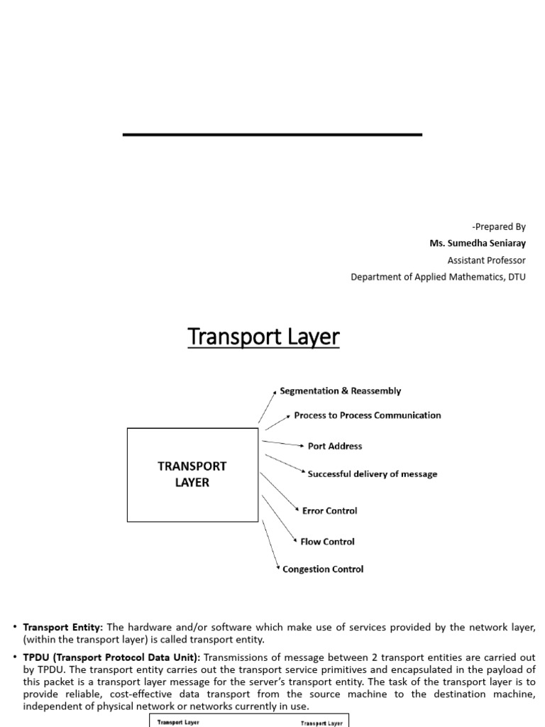 Unit 4 Transport Layer | PDF