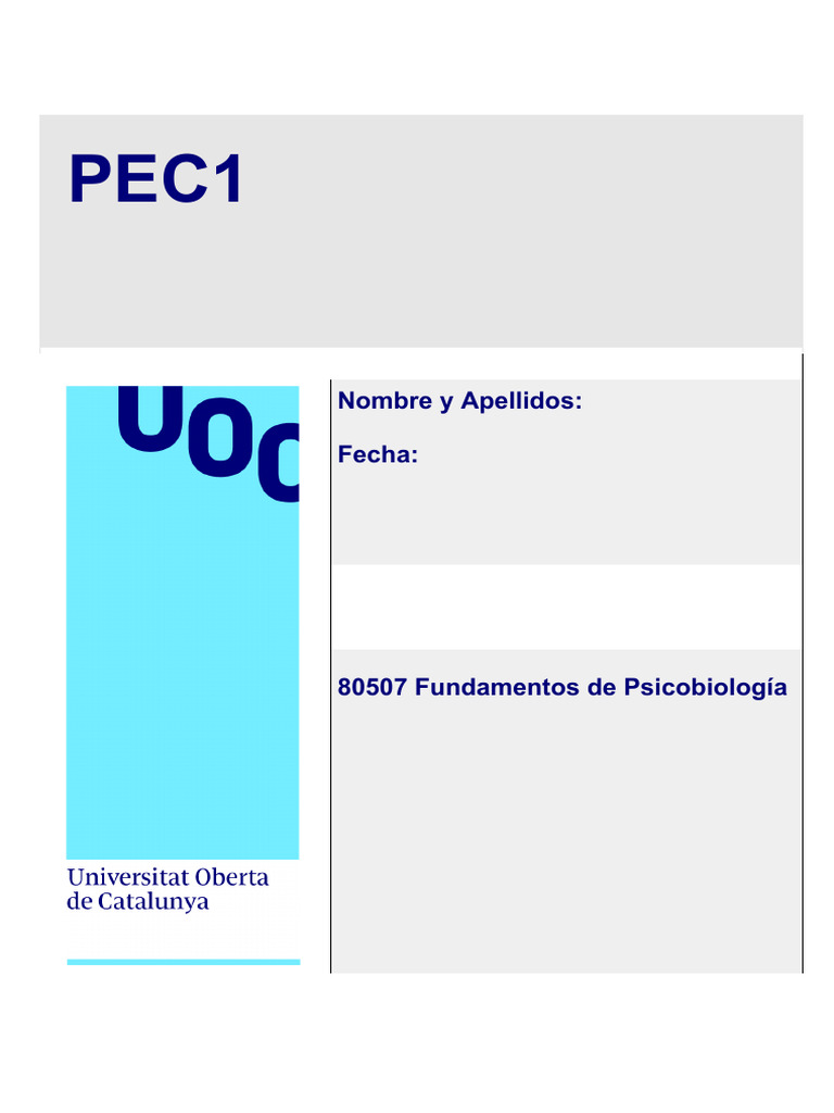 PEC1 Soluciones | PDF