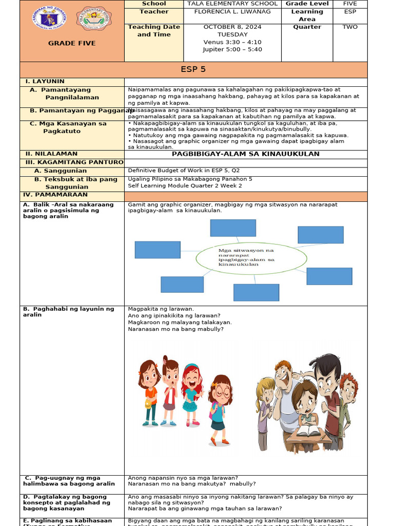 ESP Q2 - October 8 | PDF