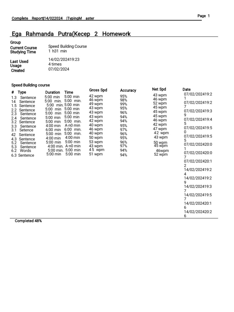 Ega Rahmanda Putra (Kecep 2 Homework) | PDF