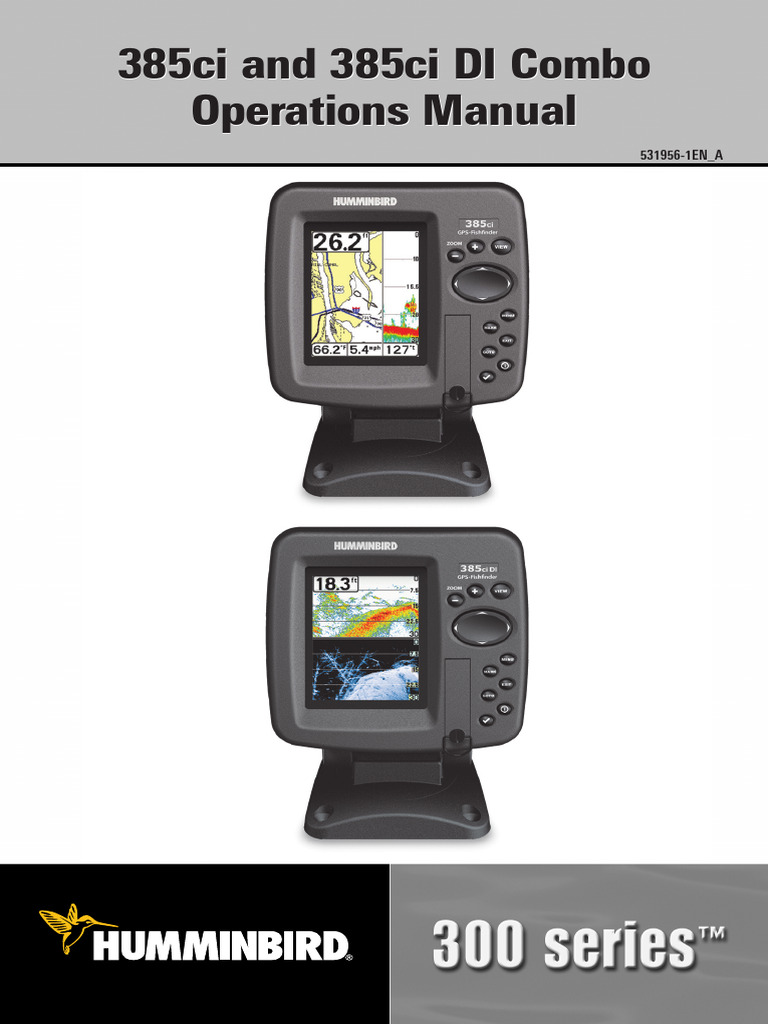 Manual Humminbird 385ci | PDF