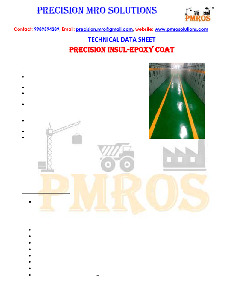 En 11814862 Tds Pre 7014 Precision Insul Epoxy Coat PDF | PDF