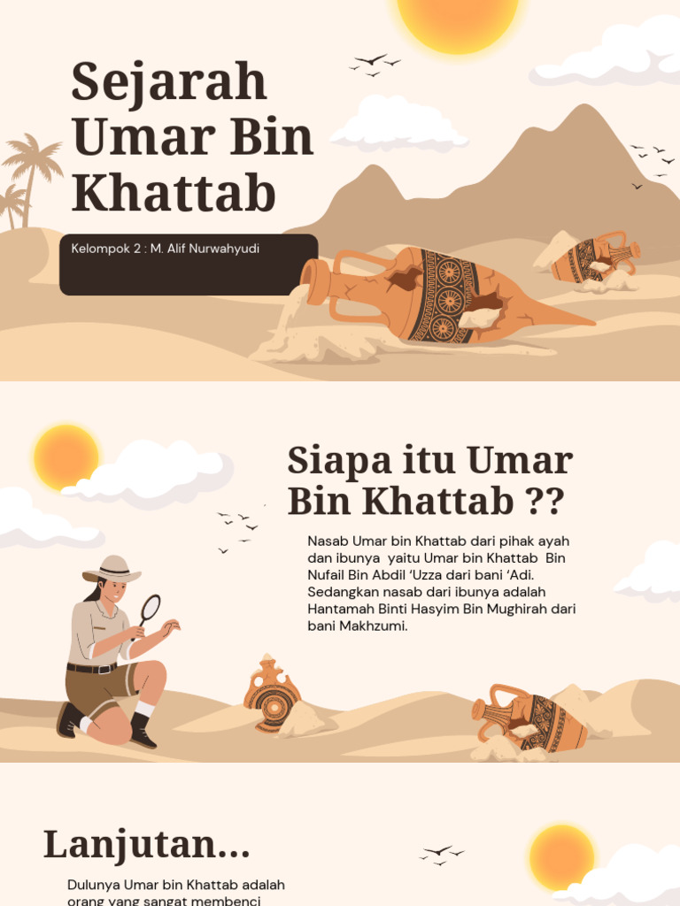 Sejarah Khulafaurrasyidin Umar Bin Khattab | PDF