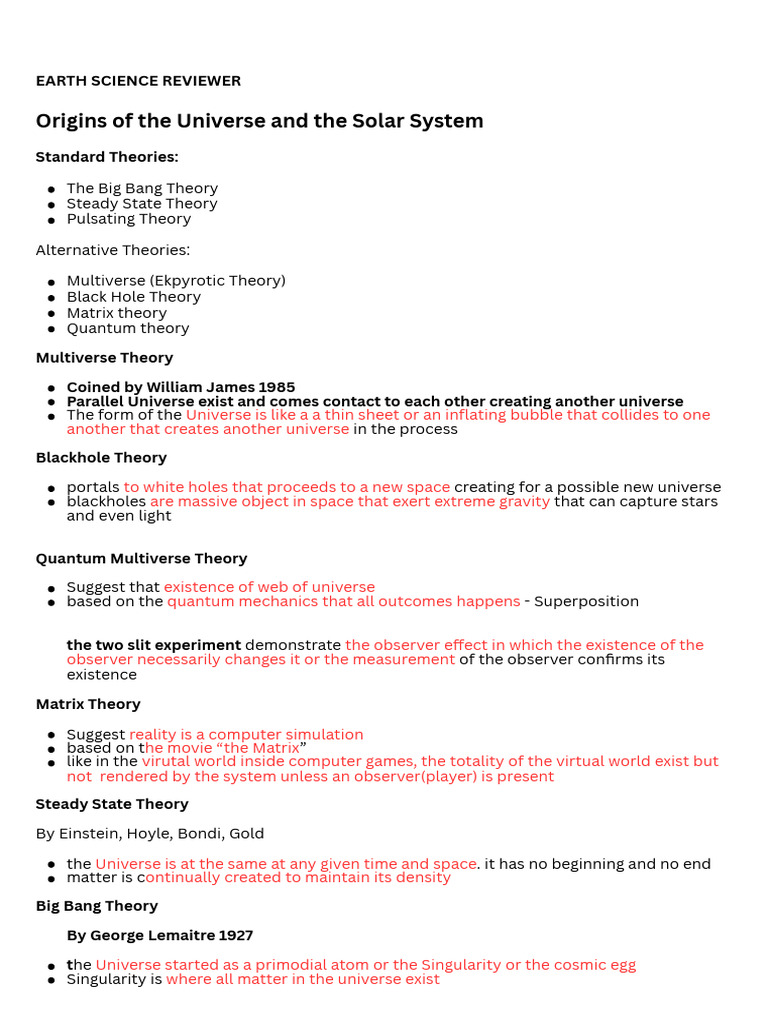 Earth Science Reviewer 2 | PDF