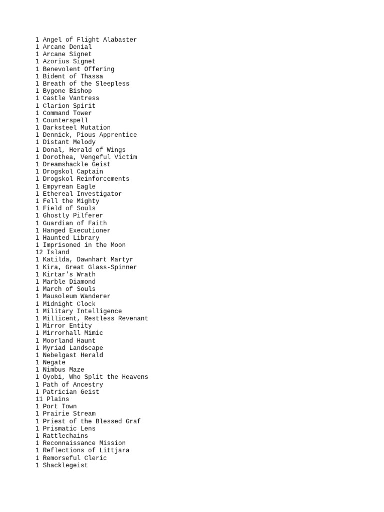 Deck - Millicent, Restless Revenant Precon Upgrade Budget Commander Cut ...