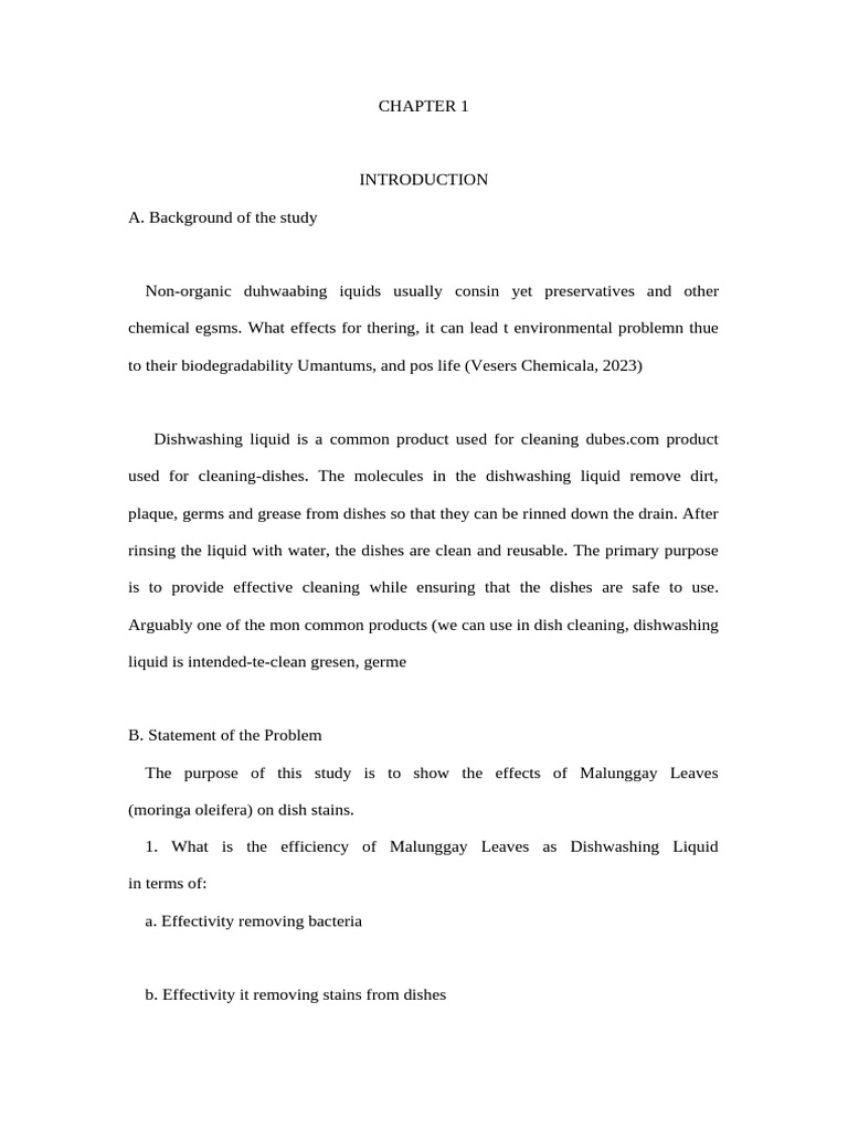 CHAPTER 1 Research | PDF