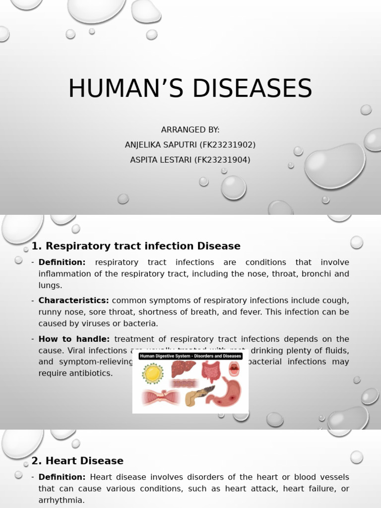 Human Diseases | PDF