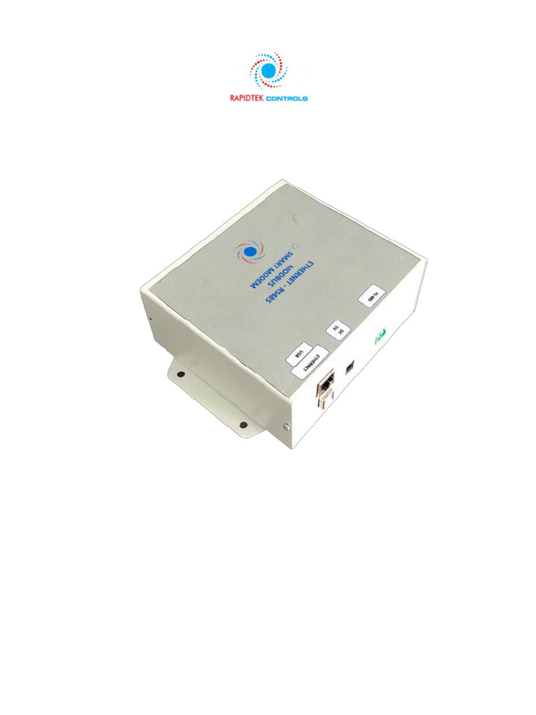 Rapidtek Modbus IOT Modem | PDF