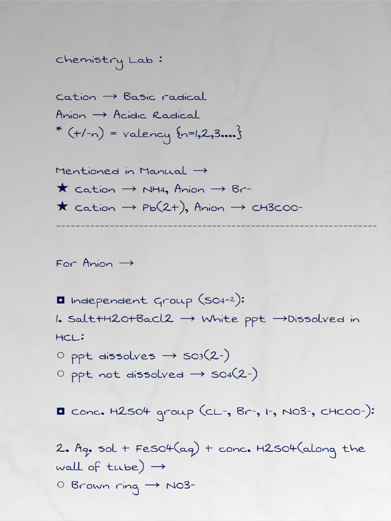 Chemistry Lab | PDF