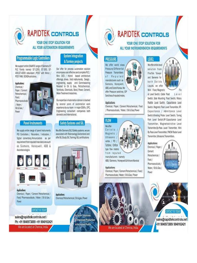 Rapidtek brochure final-1 | PDF