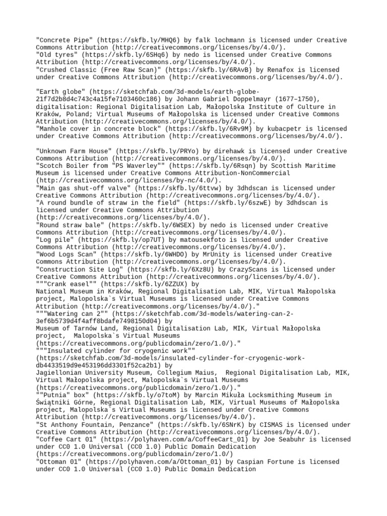 Credits | PDF