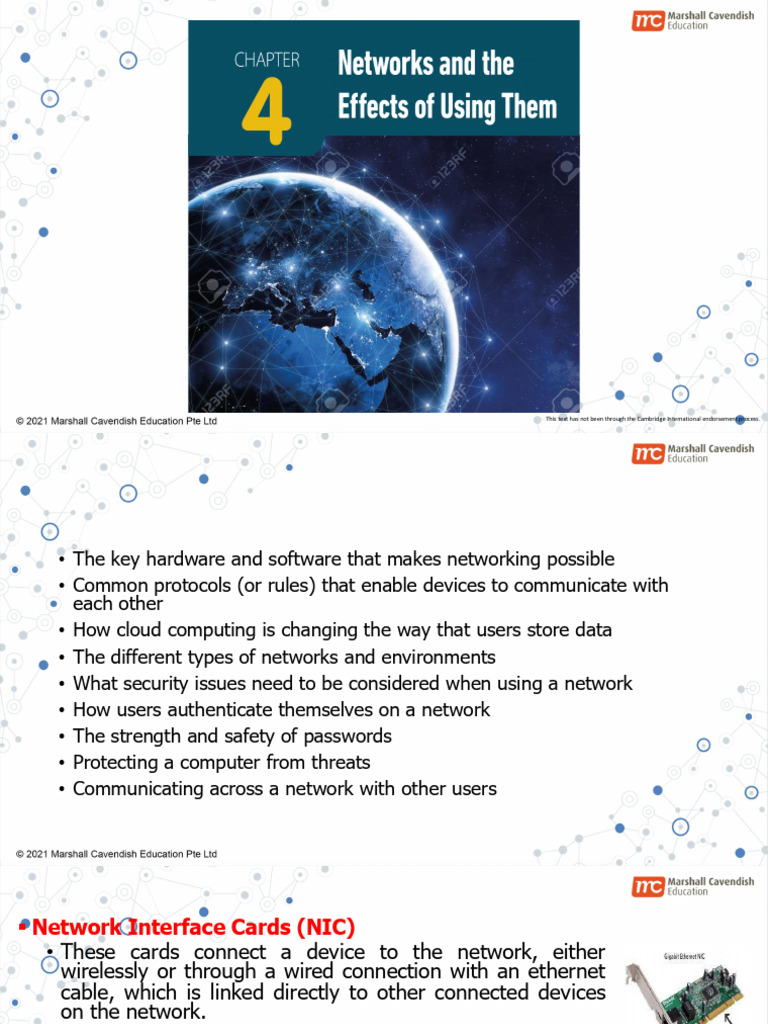 Chapter 4 Network IGCSE Marshall Cavendish Notes | PDF