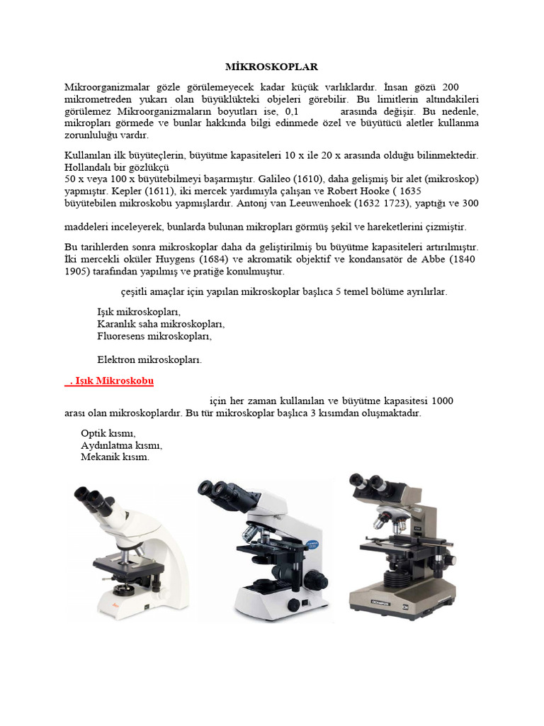 1 4-Mikroskoplar | PDF