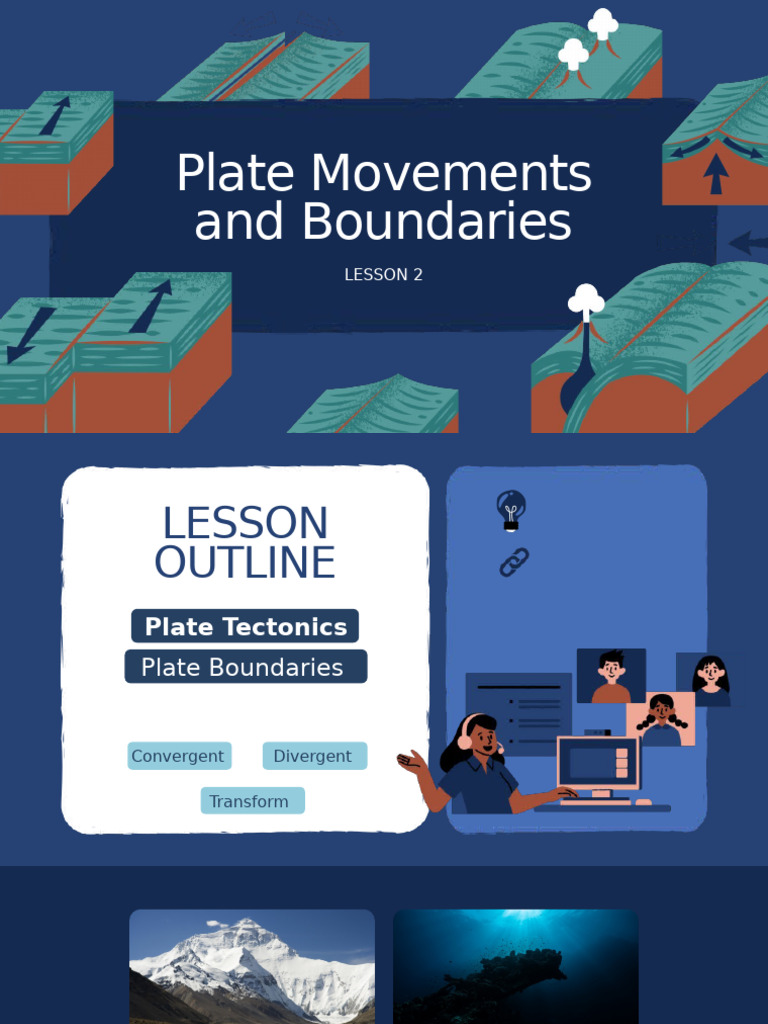 Plate Movements and Boundaries | PDF