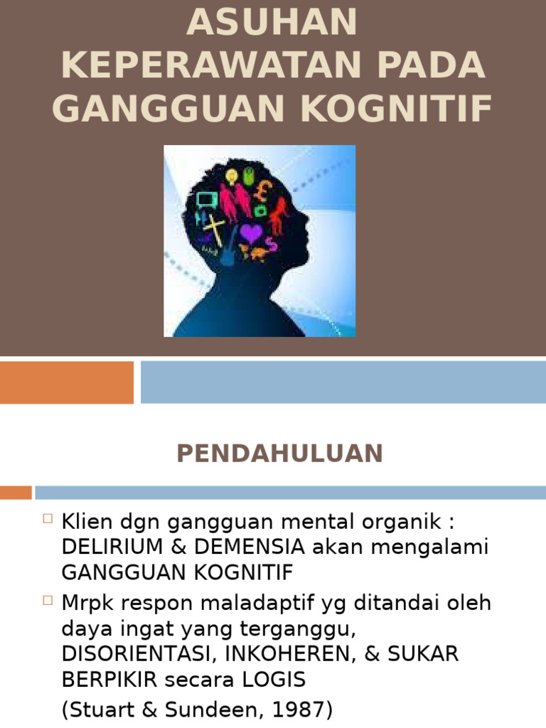 Asuhan Keperawatan Pada Gangguan Kognitif | PDF