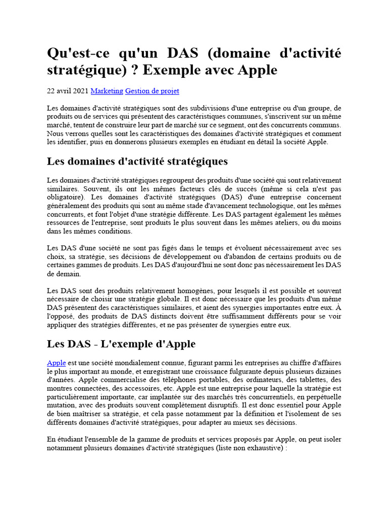 Exemple 2 DAS | PDF